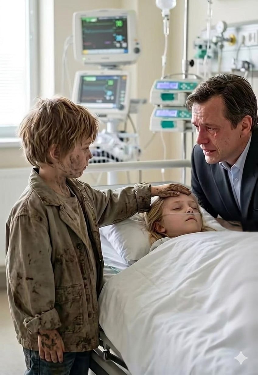 Hij stond op het punt zijn dochter na drie jaar in coma los te koppelen ...